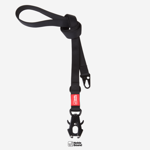 Noble Bound Cross Body Leash – solid handsfree hundebånd